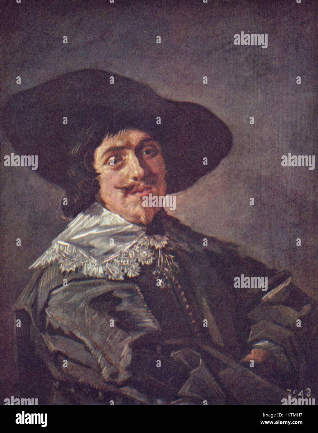 This painting, attributed to Frans Hals, is a fine example of Dutch ...