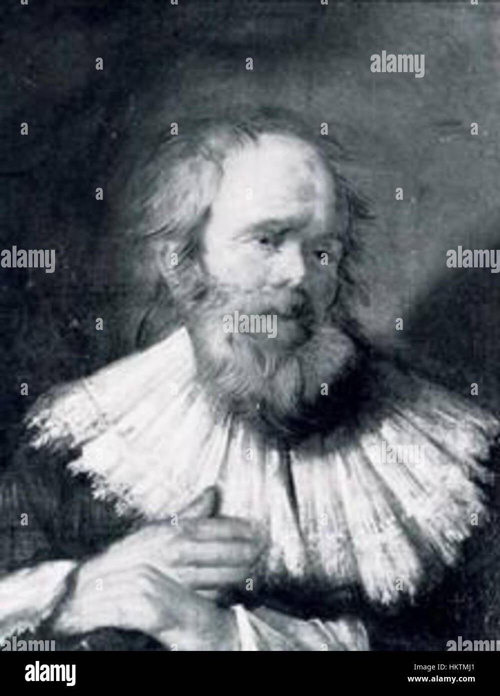 The painting 'Frans Hals 085,' before its restoration, displays the ...