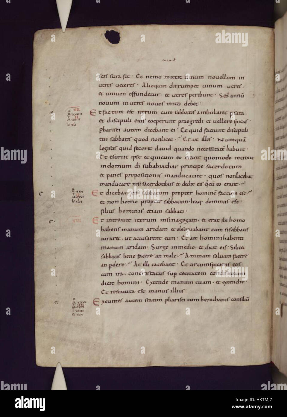 This manuscript, held at the Bodleian Libraries, features a page from a ...