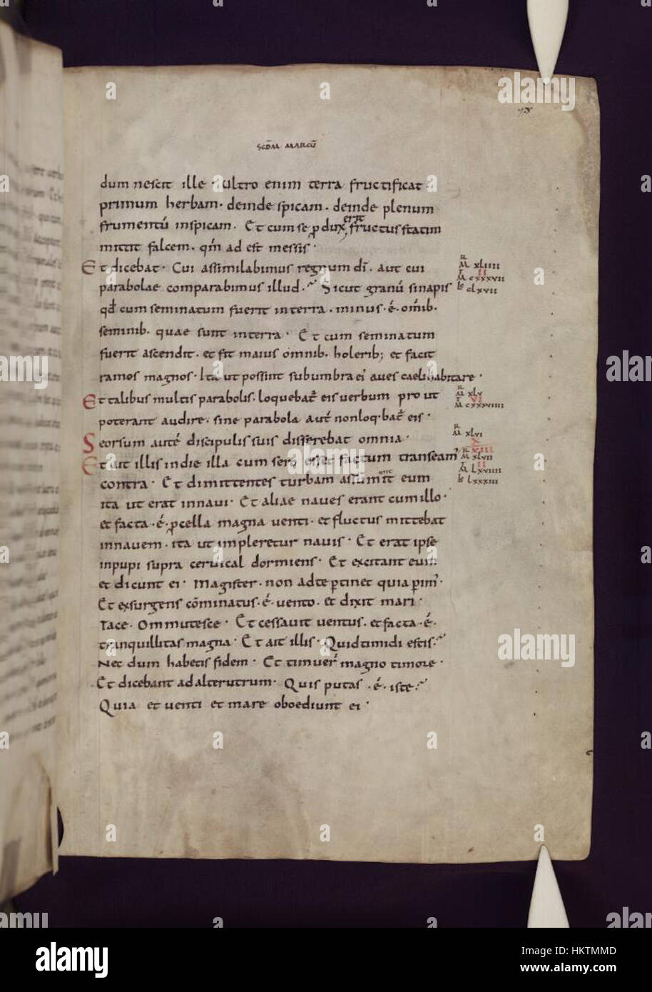 The 'Latin Gospels 78r' is a manuscript held in the Bodleian Libraries ...