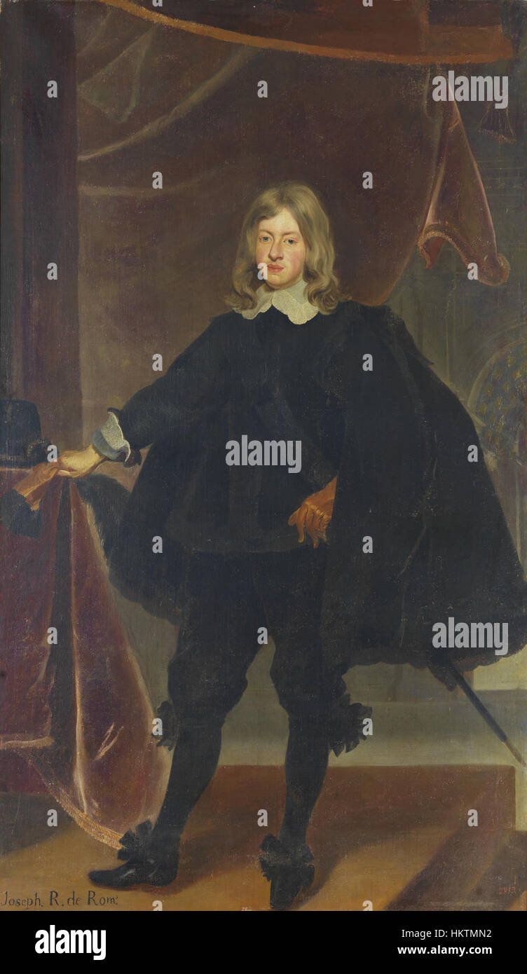 This portrait by Frans Luyckx depicts Ferdinand IV, King of the Romans ...