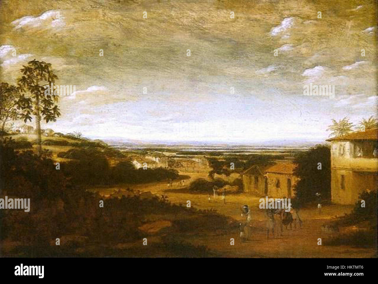 'Paisagem (II)' by Frans Post captures a landscape from Brazil ...