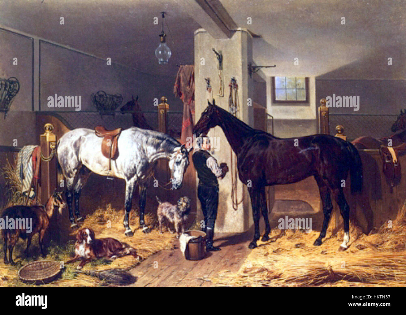 Stable drawing hi-res stock photography and images - Alamy