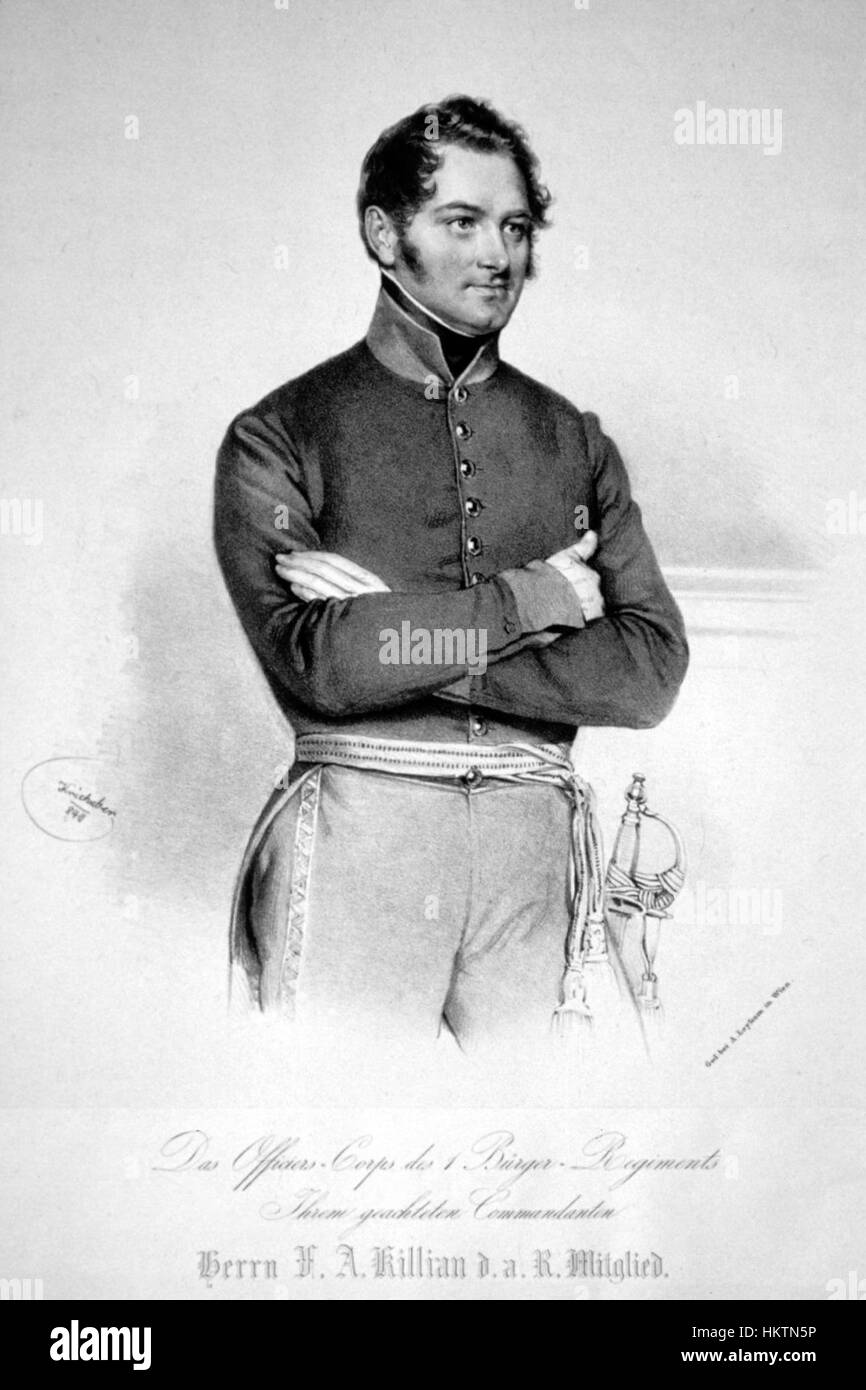 Franz Anton Killian's lithograph is a prime example of 18th-century ...