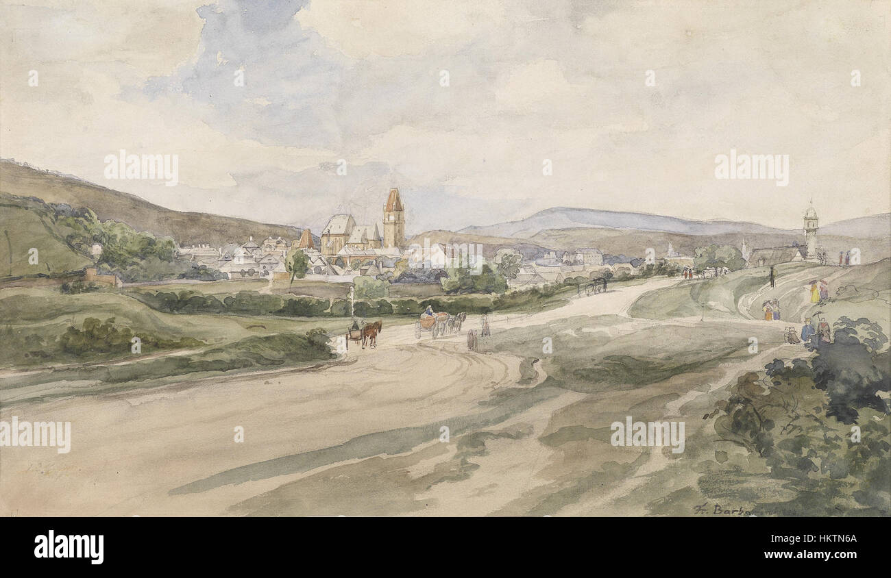 'Franz Barbarini Perchtoldsdorf 1844' is an artwork that portrays an ...