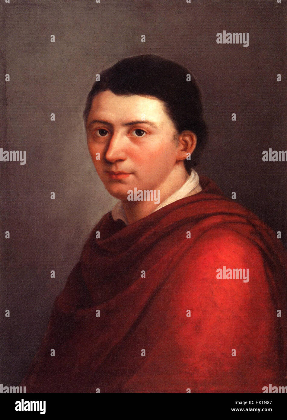 This portrait of philosopher Friedrich Schlegel, painted by Franz ...