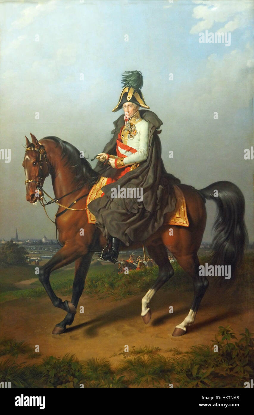 This portrait of Franz II, Holy Roman Emperor, from the Hermitage ...