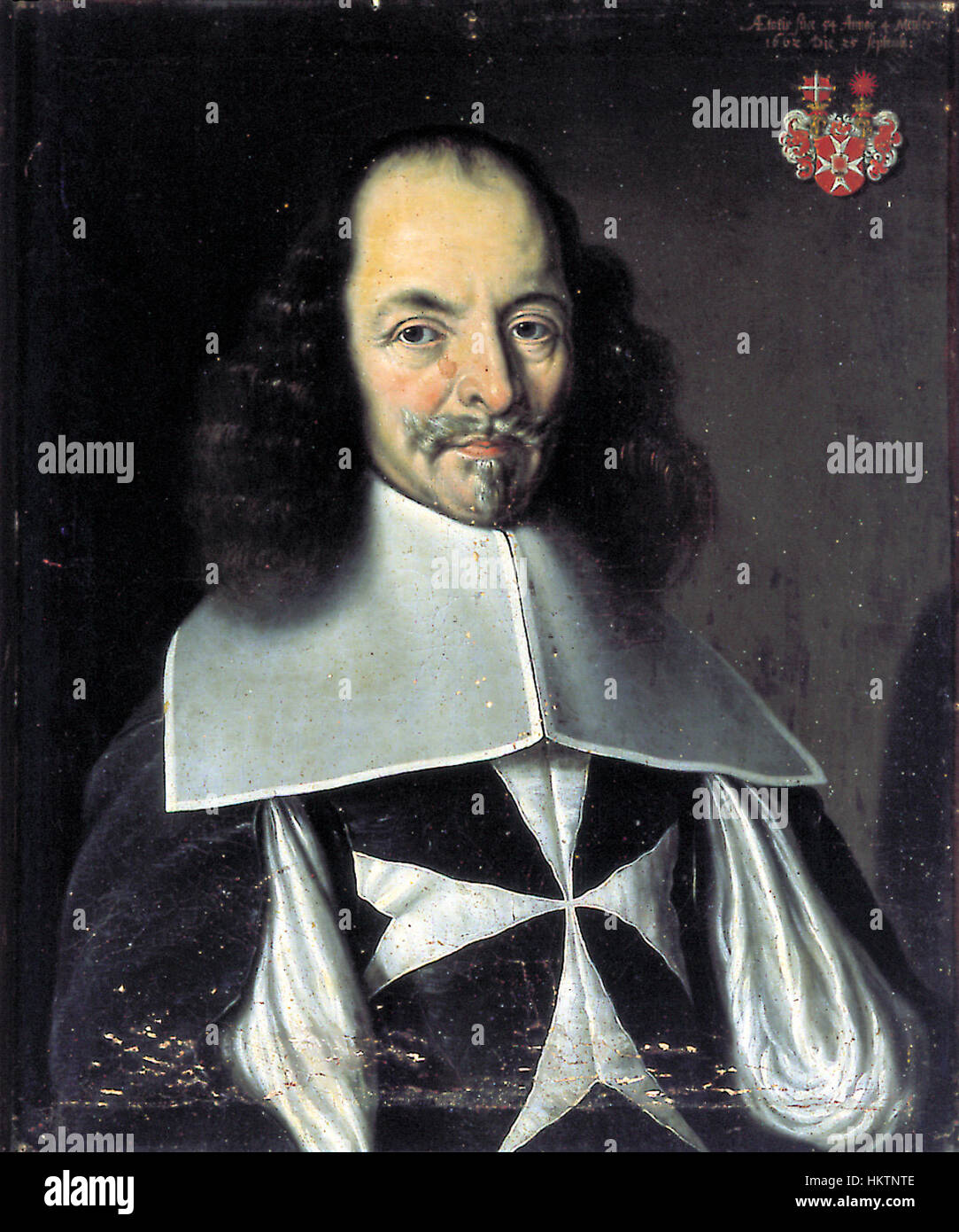 This 1662 painting by Franz von Sonnenberg features a classical ...