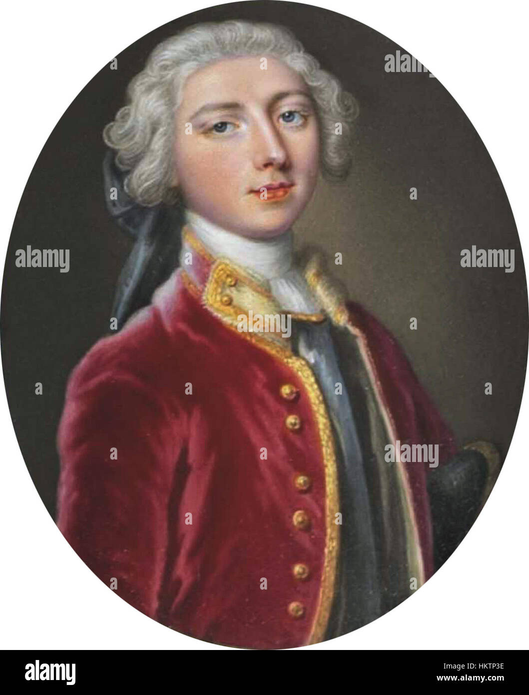 This portrait of Augustus FitzRoy, painted by Christian Friedrich ...
