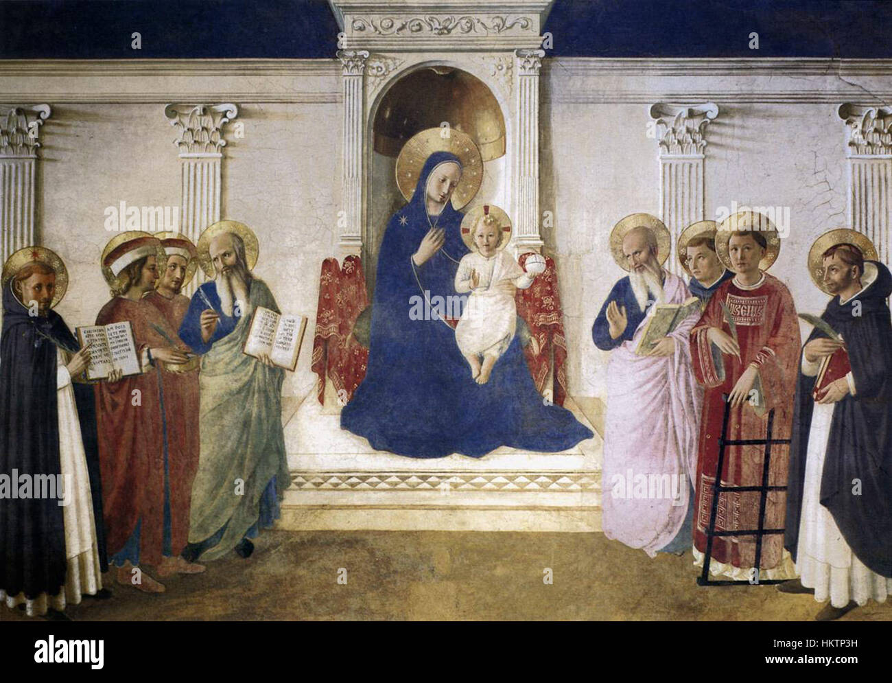 Fra Angelico's 'Sacra Conversazione' is a renowned religious painting ...