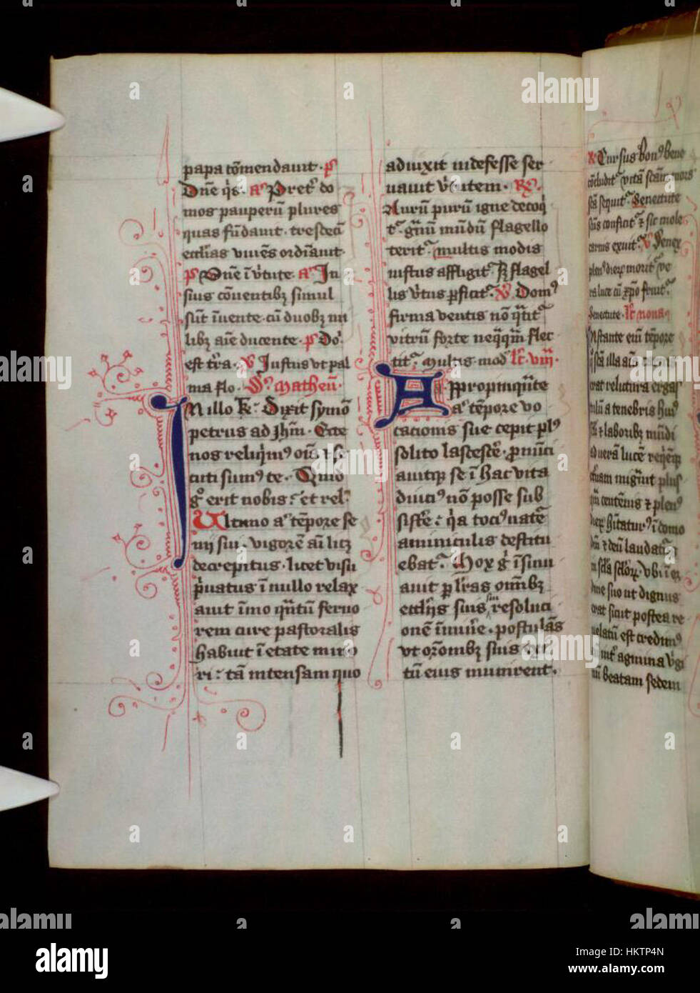 This manuscript page from the Bodleian Libraries features Latin texts ...