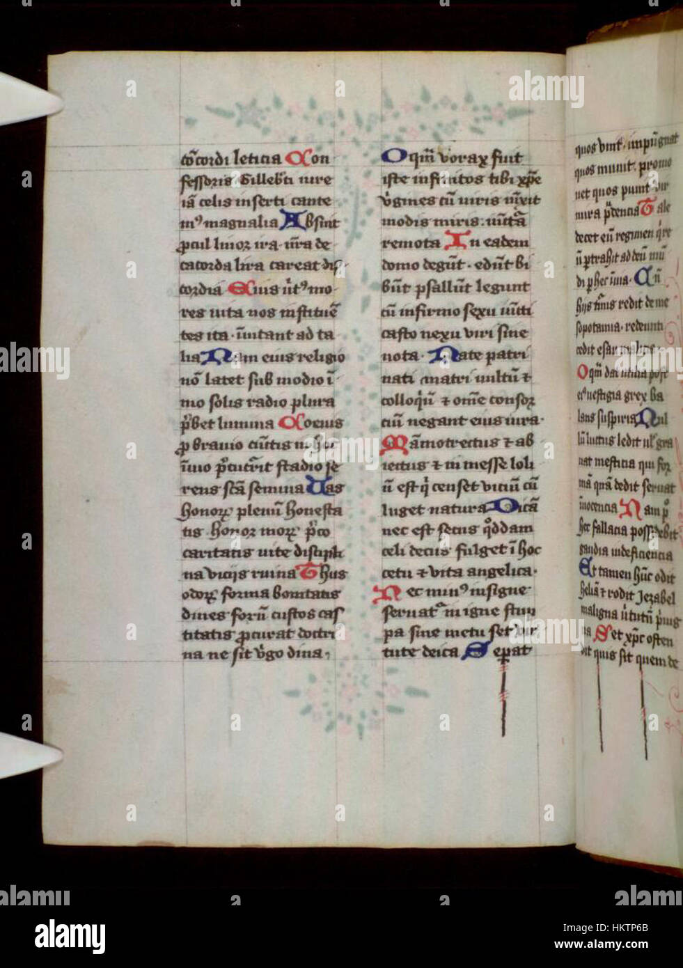This manuscript, held at the Bodleian Libraries, contains Latin texts ...