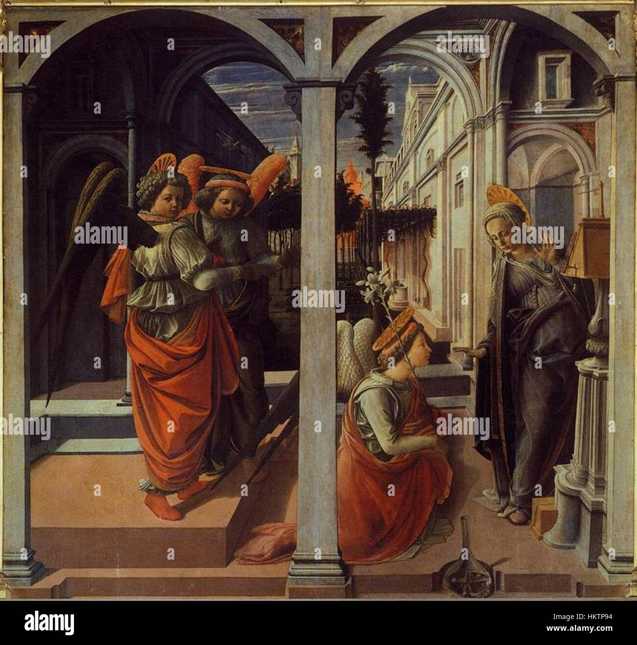 The annunciation lippi hi-res stock photography and images - Alamy