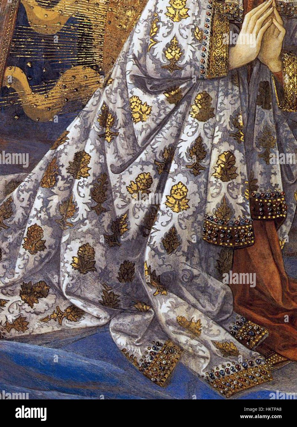 Fra Filippo Lippi - Coronation of the Virgin (detail) - WGA13318 Stock Photo - Alamy
