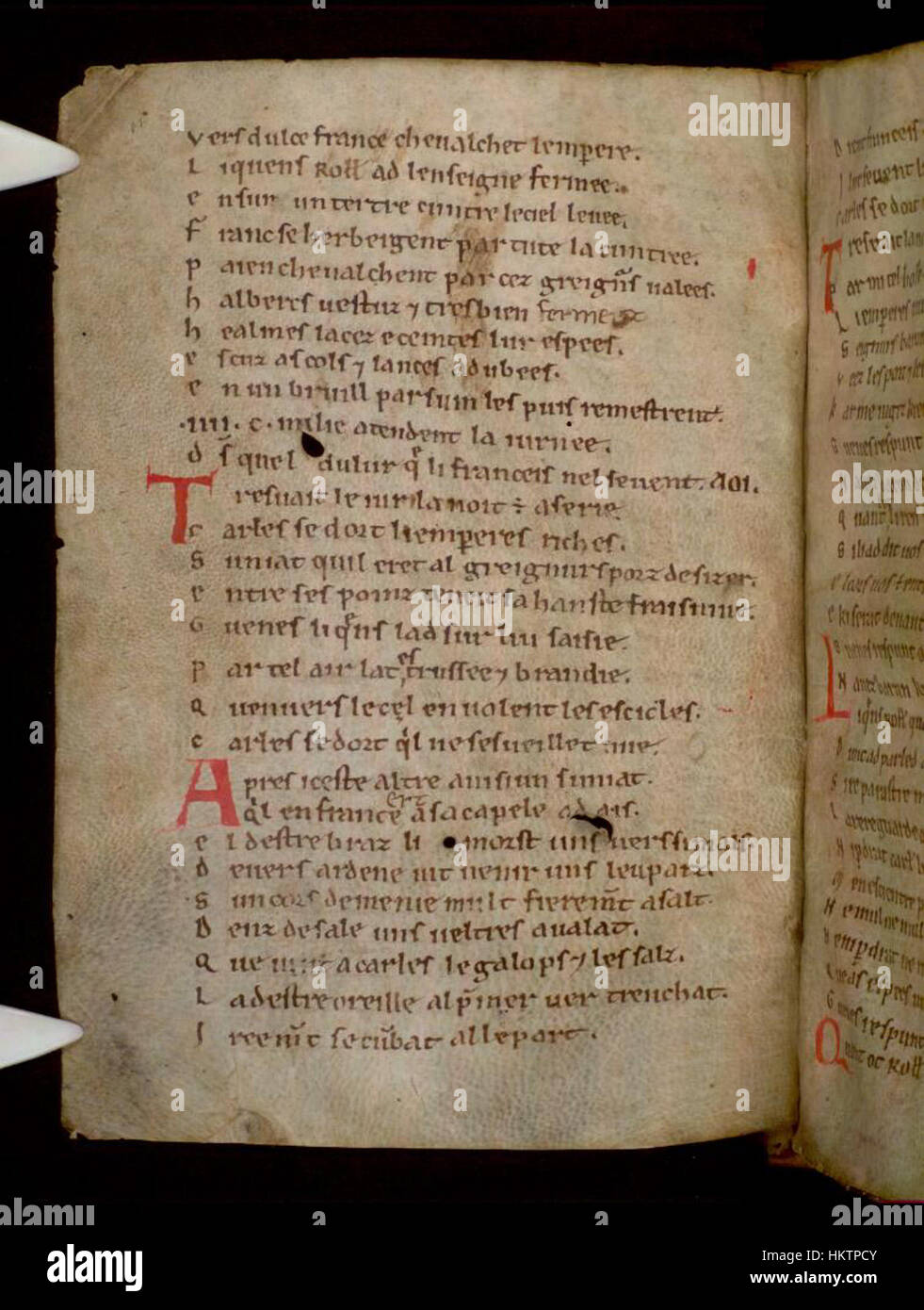 La Chanson de Roland, held at the Bodleian Libraries, is an epic poem ...