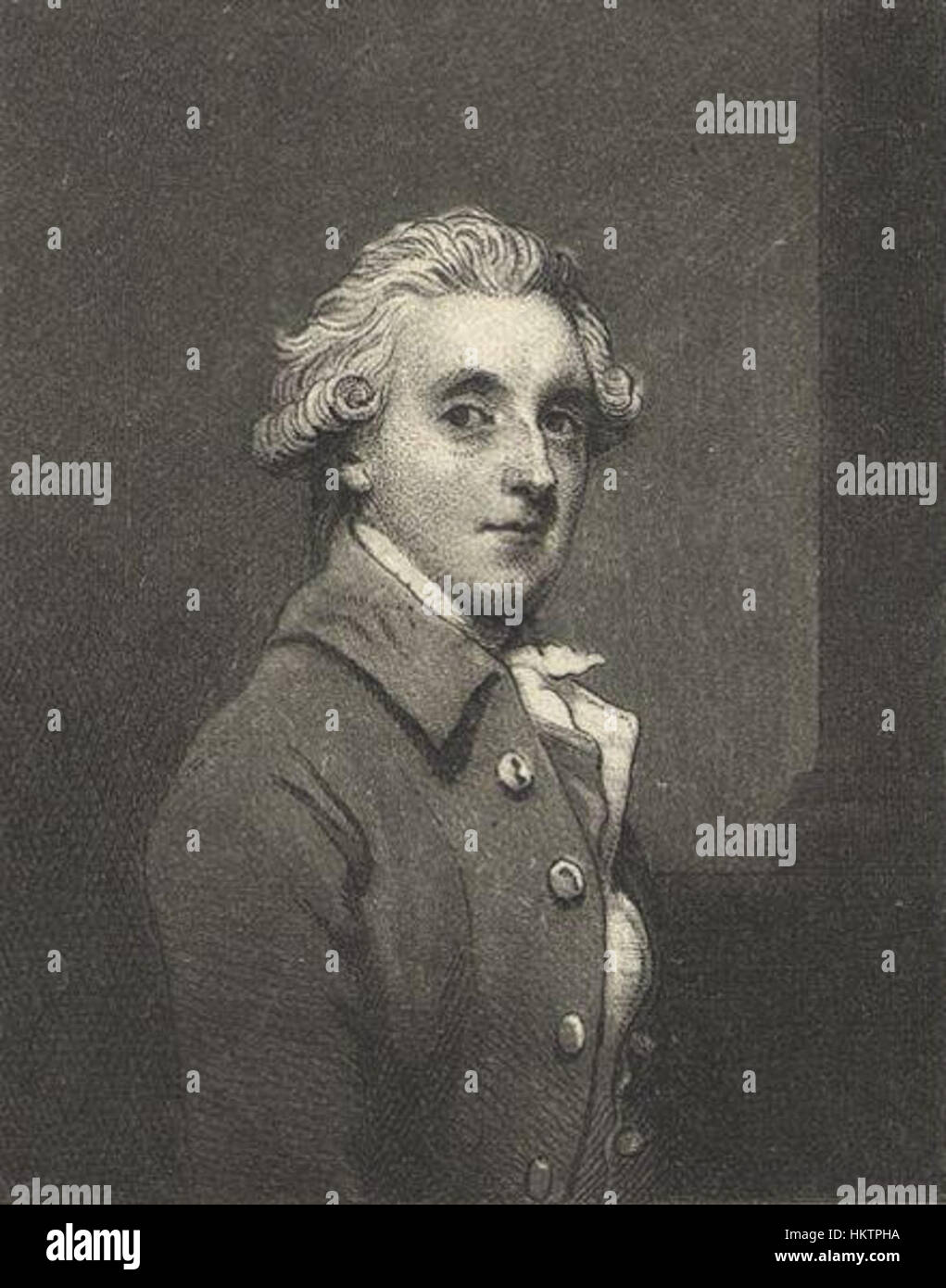 This portrait, created after Sir Joshua Reynolds, depicts Frederick ...