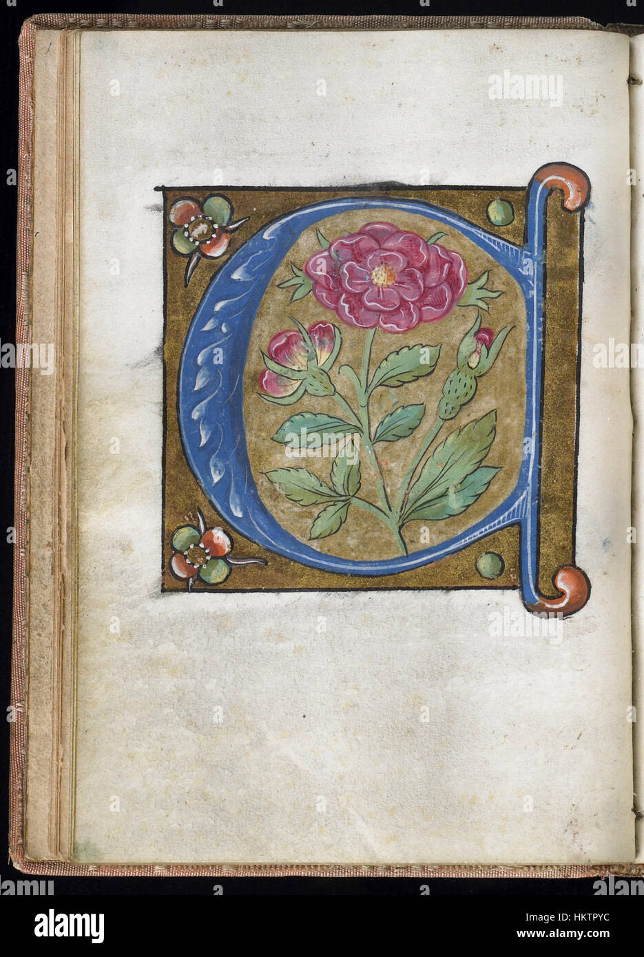 French - Leaf from Alphabet Book - Walters W2009V - Open Reverse Stock ...