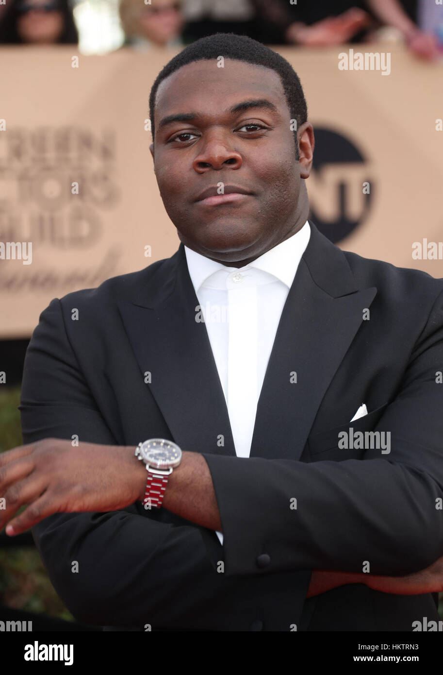 Los Angeles, USA. 29th Jan, 2017. Sam Richardson seen arriving at the ...