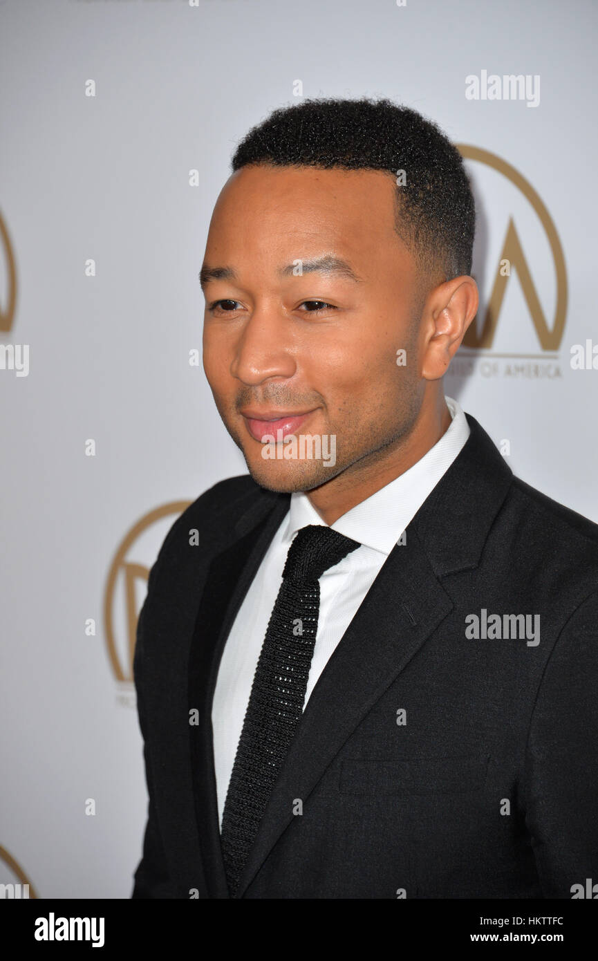 Beverly Hills, USA. 28th Jan, 2017. Singer/actor John Legend at the ...