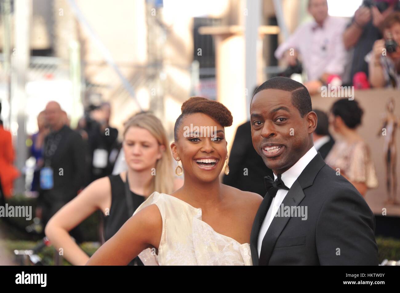 Los Angeles, USA. 29th Jan, 2017. Ryan Michelle Bathe, Sterling K ...