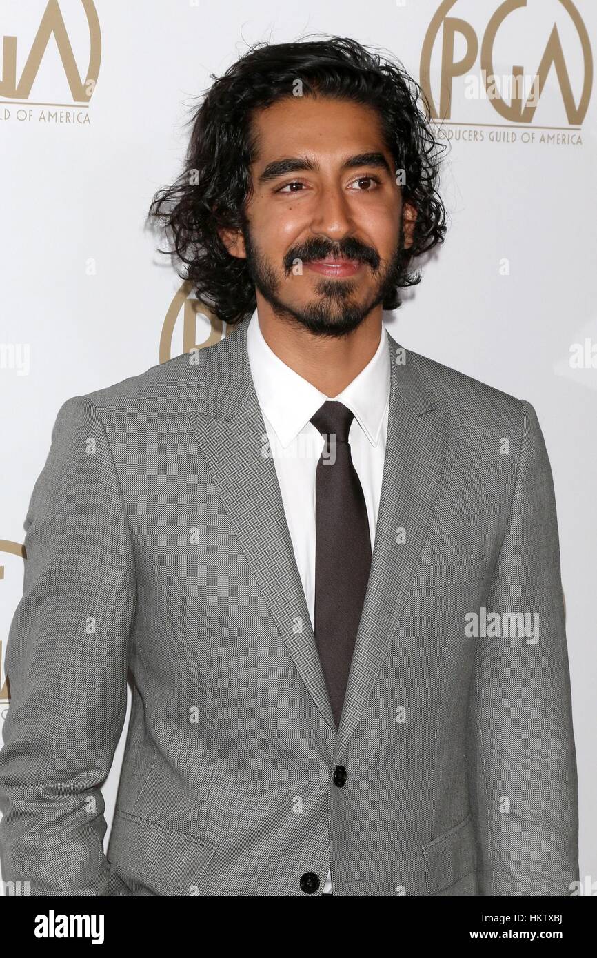Beverly Hills, USA. 28th Jan, 2017. Dev Patel at arrivals for 28th ...