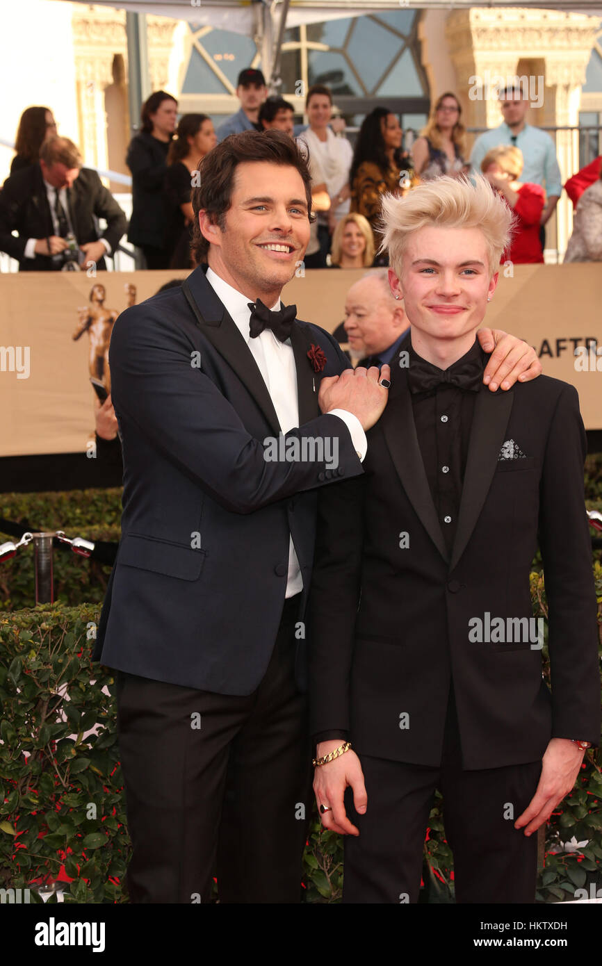 Los Angeles, USA. 29th Jan, 2017. James Marsden and Jack Marsden at The ...