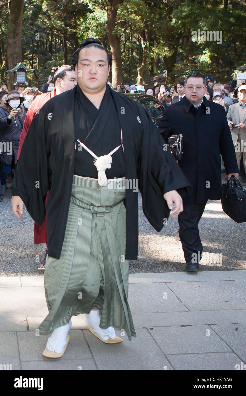 The dohyo iri ceremony hi-res stock photography and images - Alamy