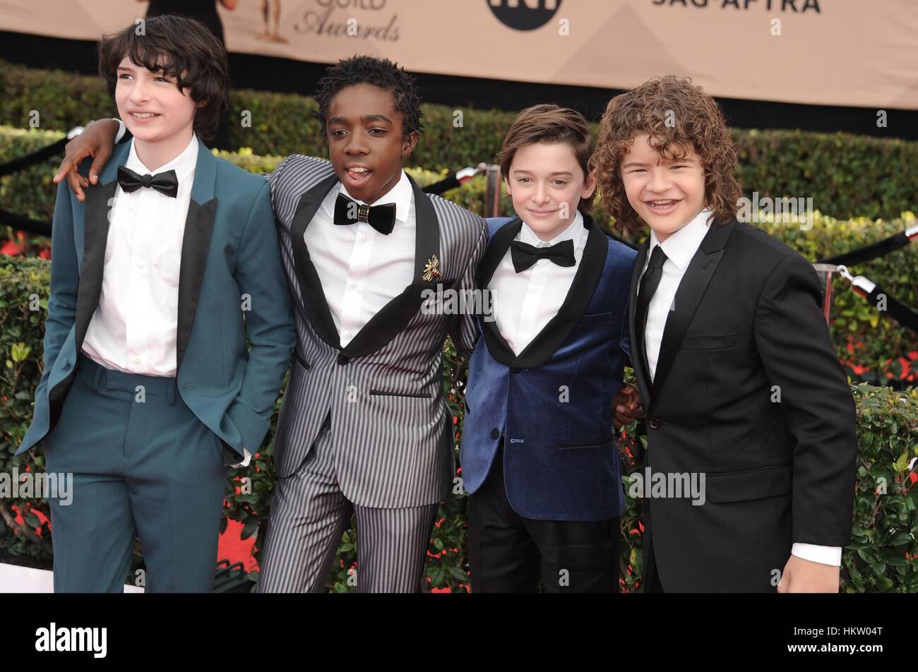 Los Angeles, CA, USA. 29th Jan, 2017. Stranger Things Cast at arrivals ...