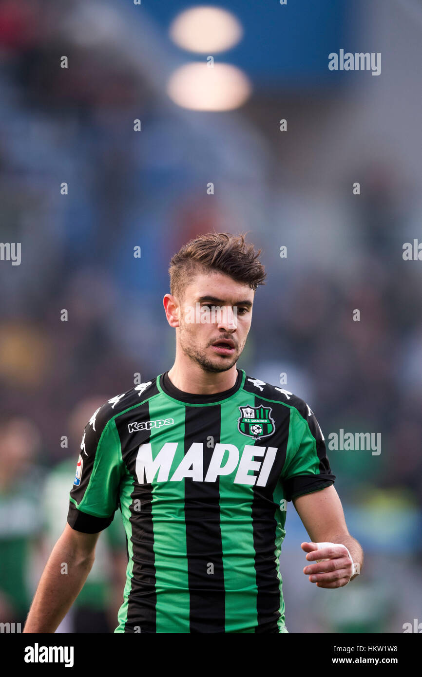 Reggio Emilia, Italy. 29th Jan, 2017. Luca Antei (Sassuolo) Football ...