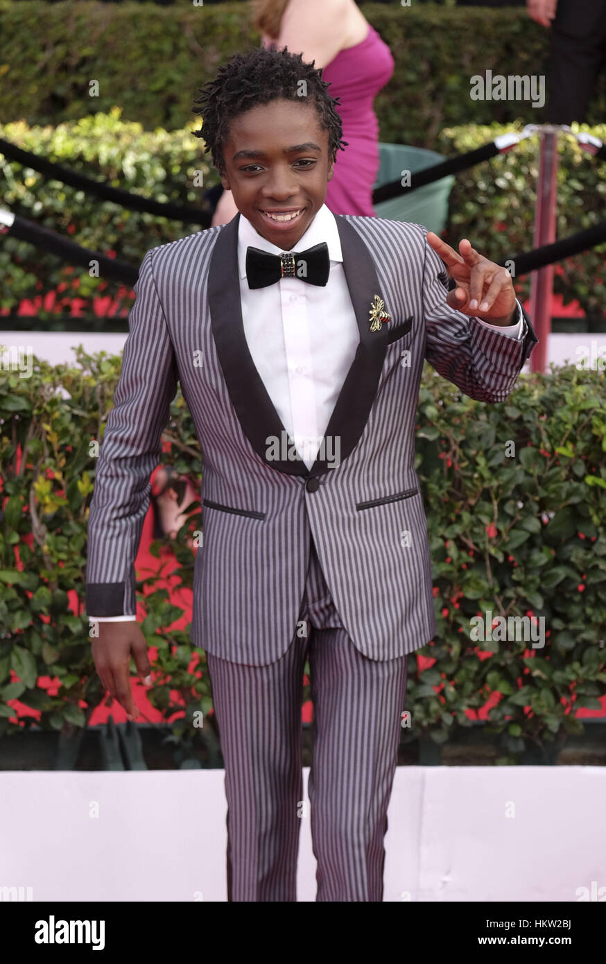 Los Angeles, California, USA. 29th Jan, 2017. Actor Caleb McLaughlin attends the 23rd Annual ...