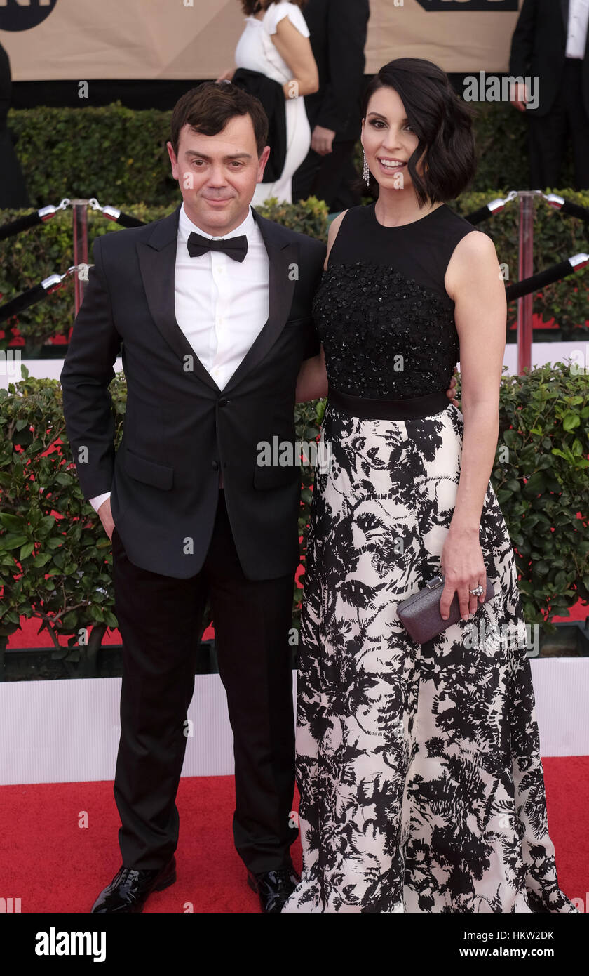 Los Angeles, California, USA. 29th Jan, 2017. Joe Lo Truglio and Beth ...