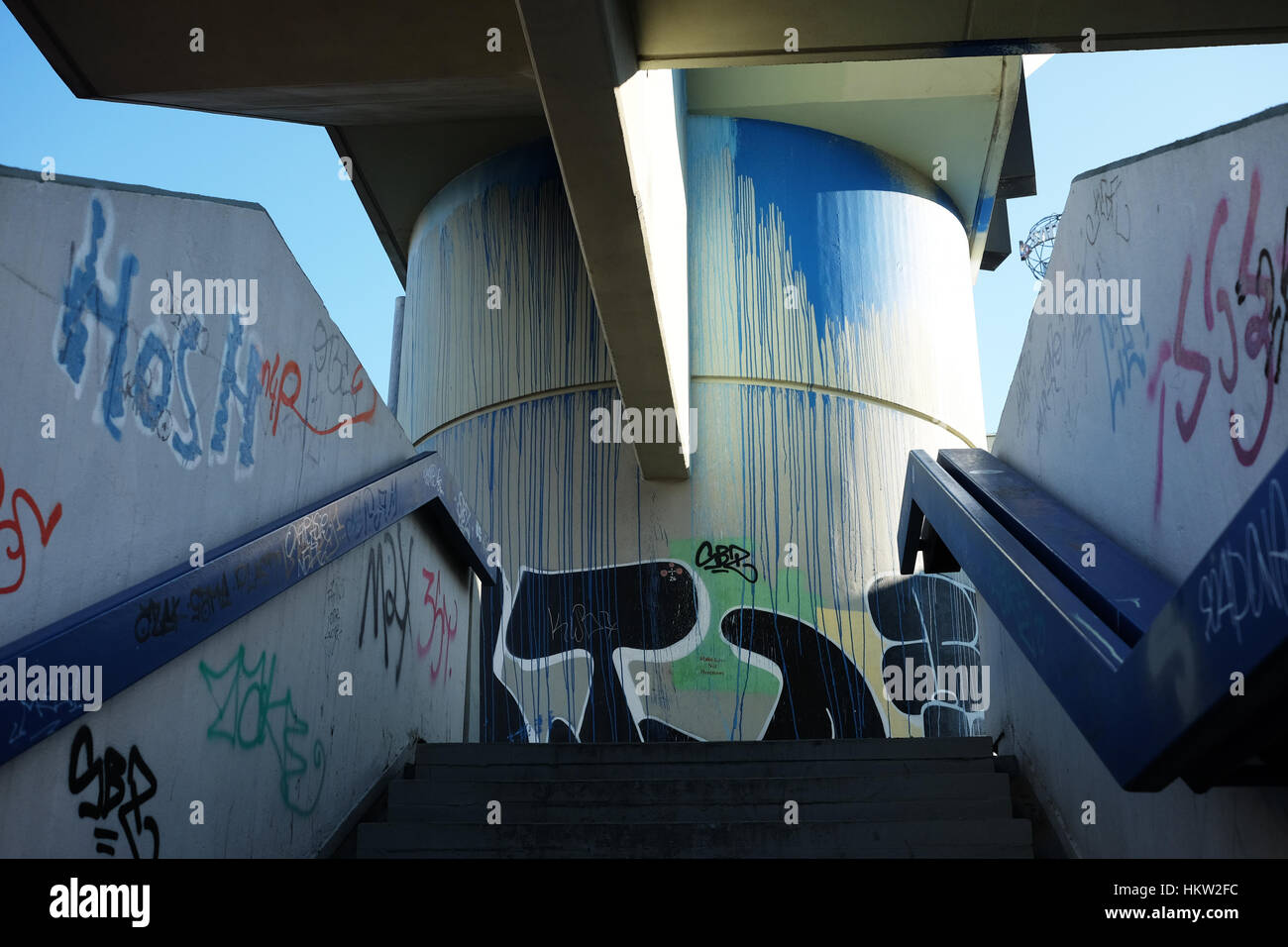 Berlin, Germany. 27th Jan, 2017. The futuristic pop-architecture ...