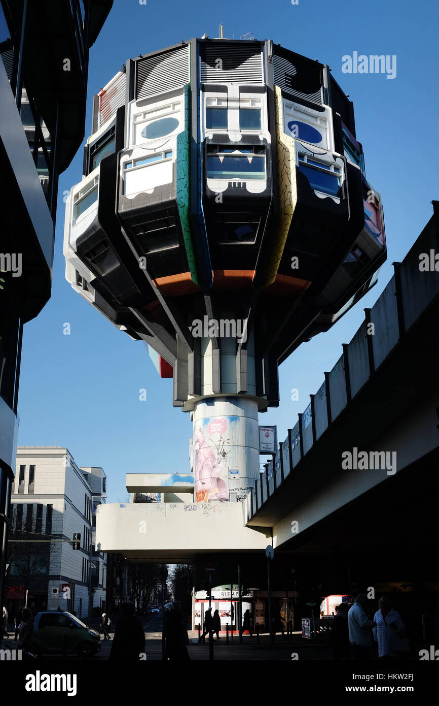 Berlin, Germany. 27th Jan, 2017. The futuristic pop-architecture ...