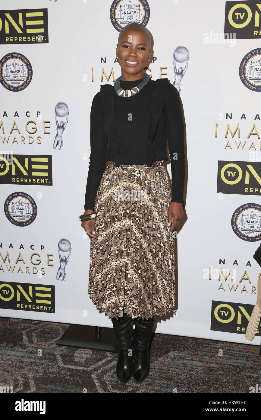 V. Bozeman at arrivals for 48th NAACP Image Awards Nominees' Luncheon ...