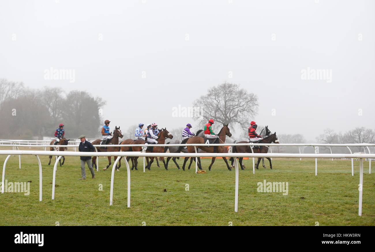 Horse national hunt race uk hi-res stock photography and images - Alamy