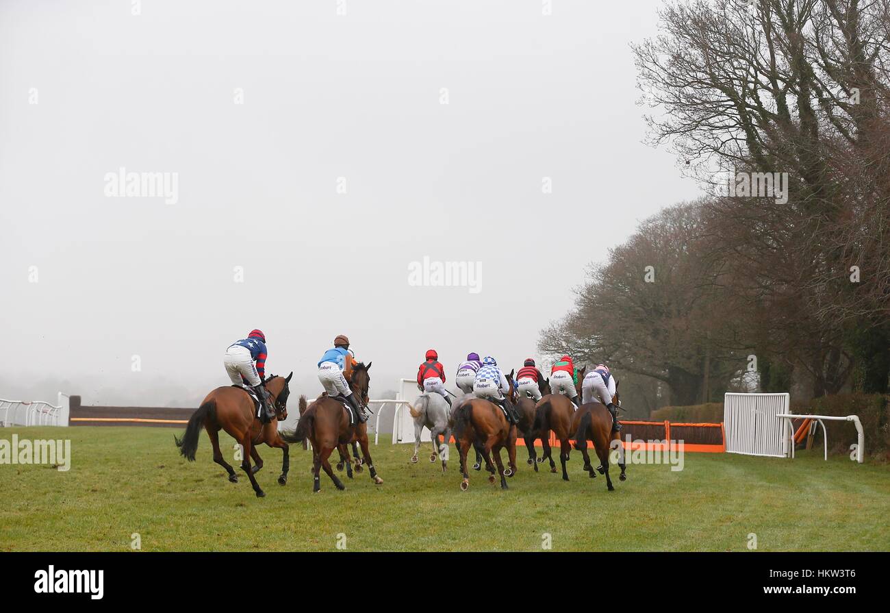 Horse national hunt race uk hi-res stock photography and images - Alamy