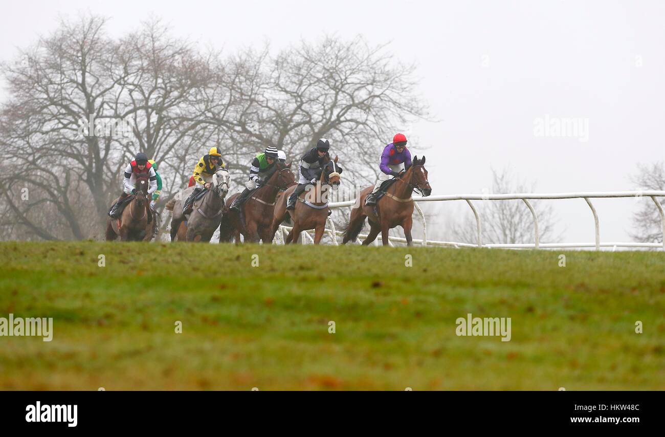 Plumpton racecourse general view hi-res stock photography and images ...