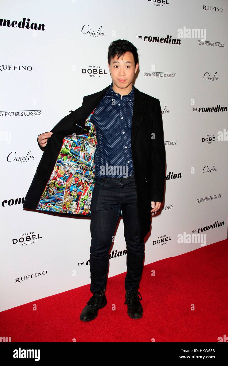 Los Angeles, CA, USA. 27th Jan, 2017. Hayden Szeto at arrivals for THE ...