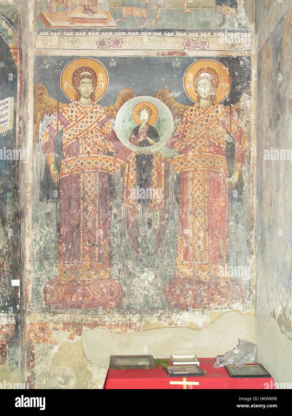 The frescoes in St. George's Church at Staro Nagoricane are a ...