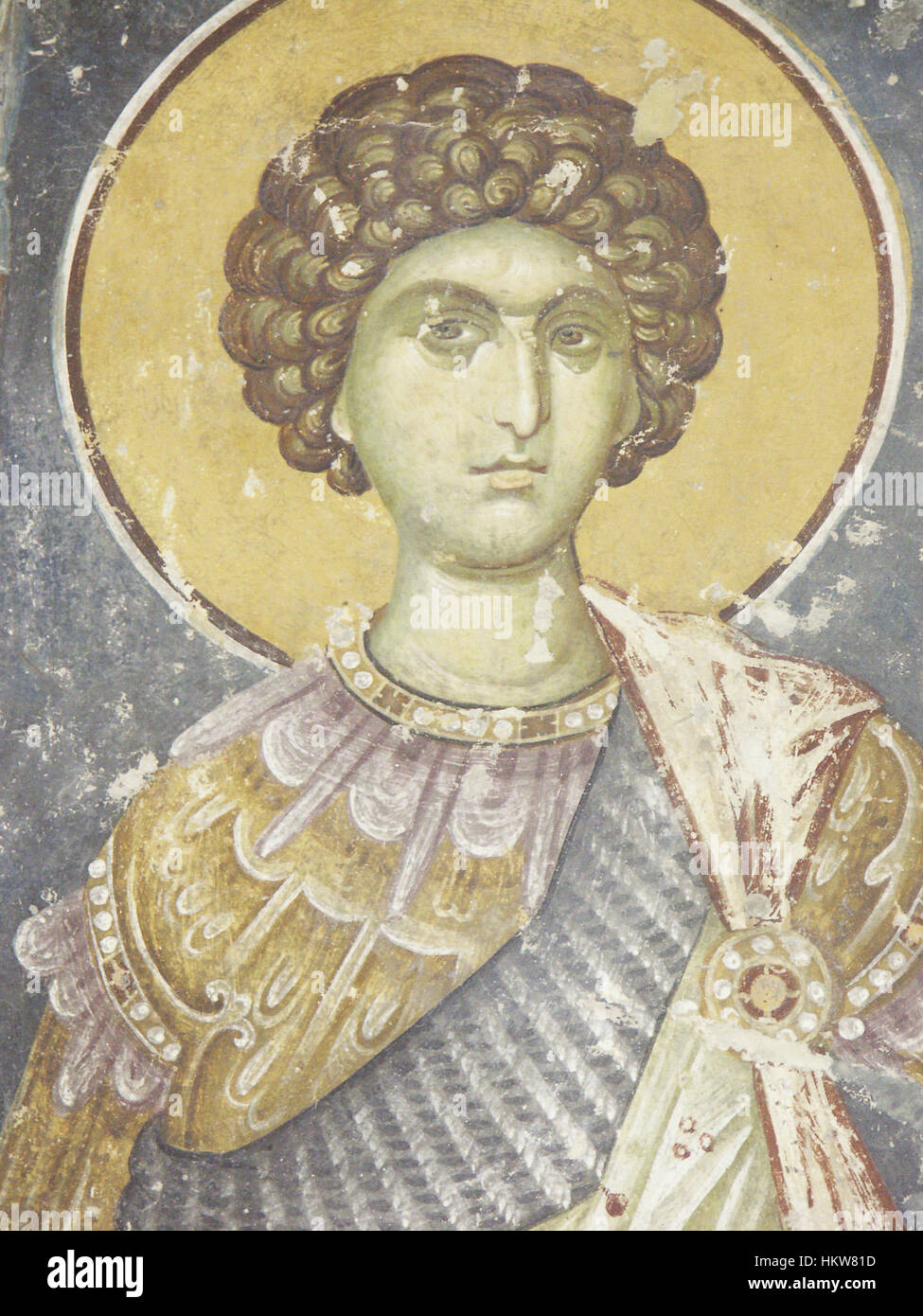 This fresco, located in St. George's Church in Staro Nagoricane ...