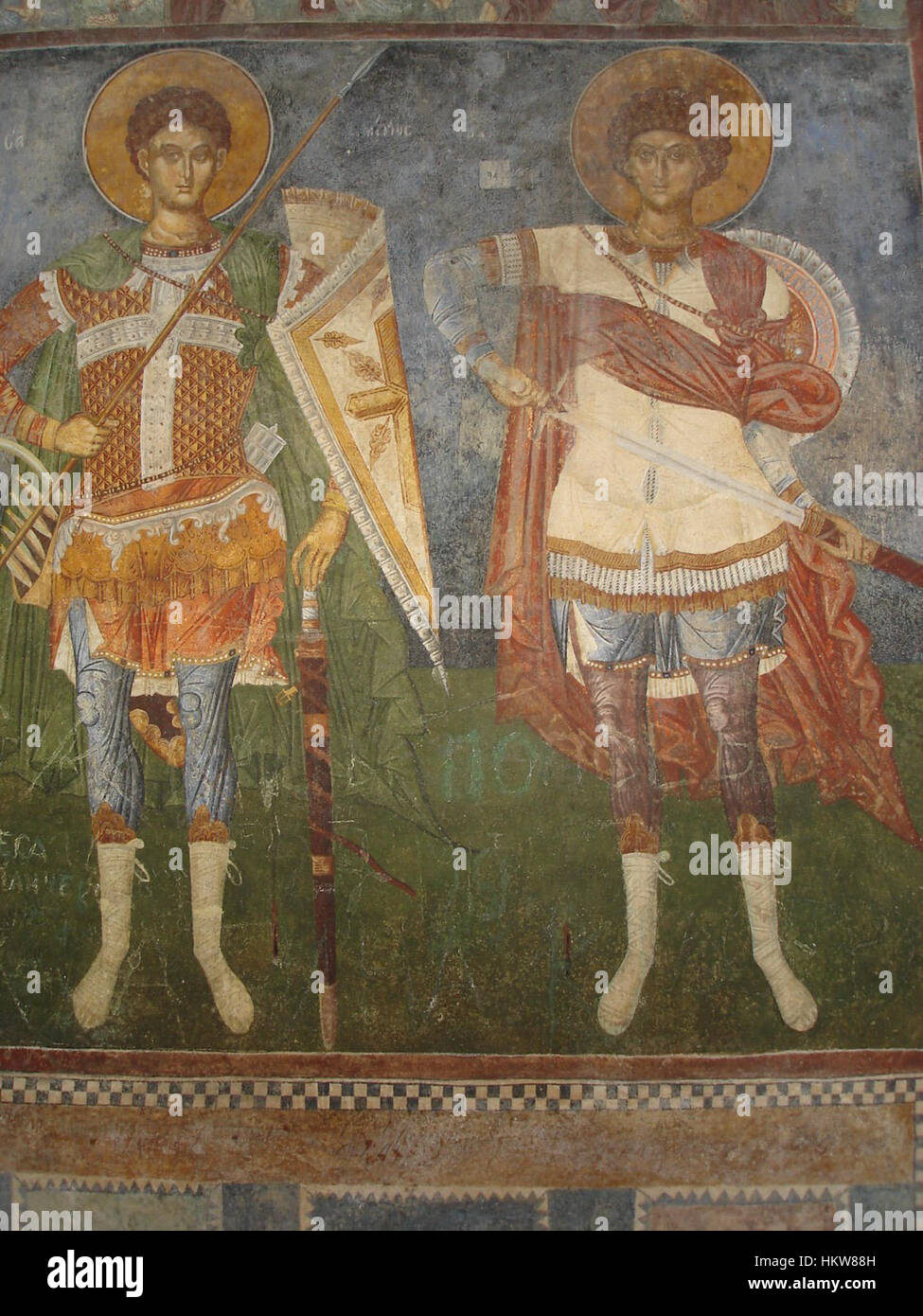 Freska od Sv. Andreja na Matka 72 is an artwork likely portraying Saint ...