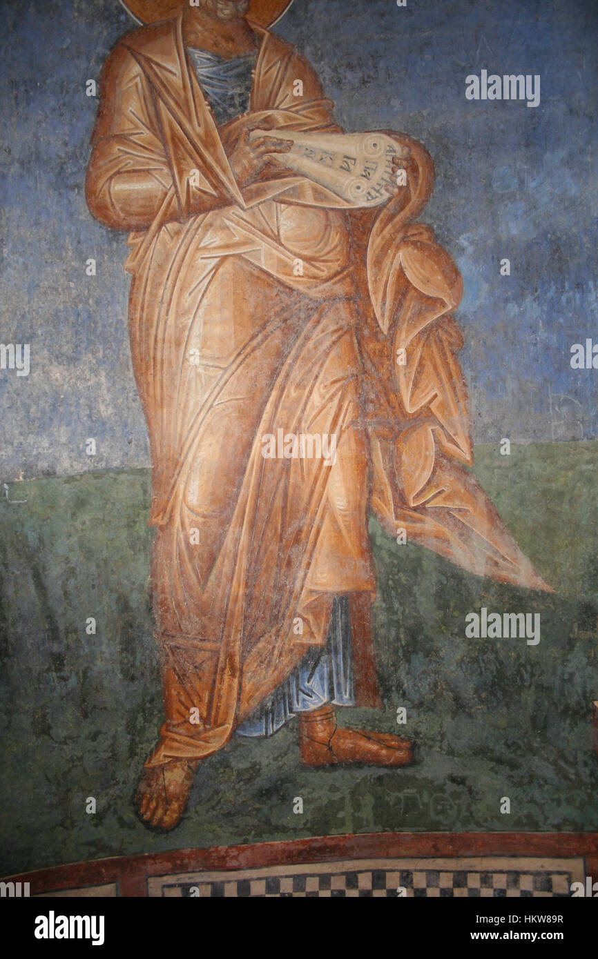 The fresco 'Sv. Andreja na Matka 41' represents a significant religious ...