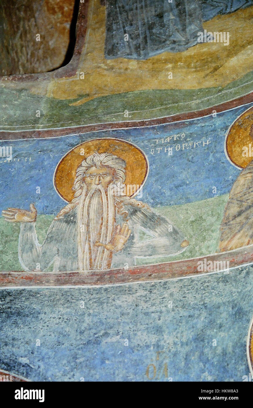The *Freska od Sv. Andreja na Matka* is a significant fresco located in ...