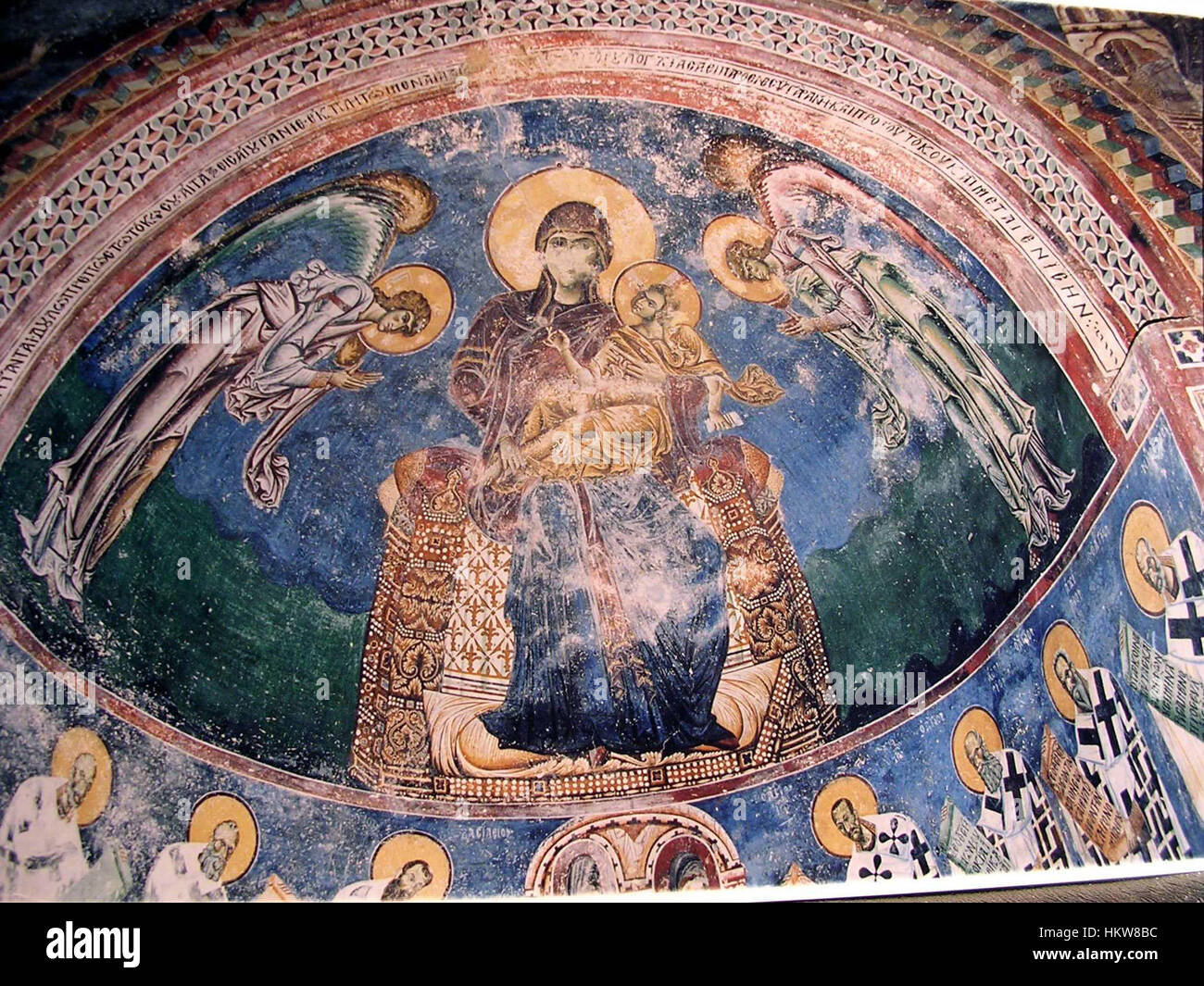 The fresco in the Church of St. George in Kurbinovo is a significant ...
