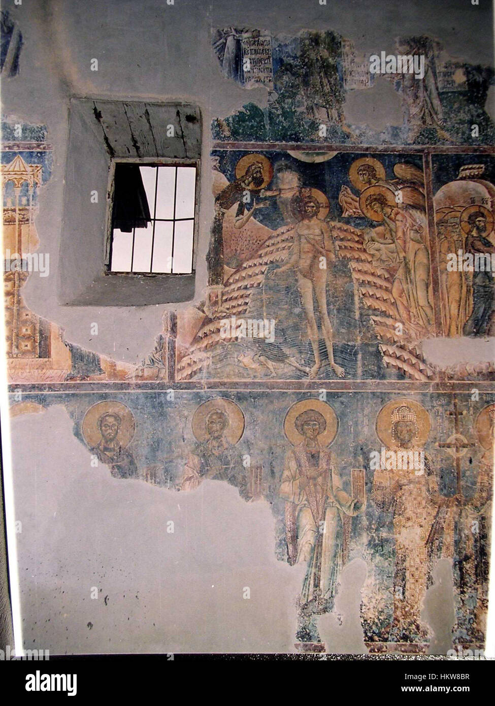 This fresco, located in the church of St. George in Kurbinovo ...