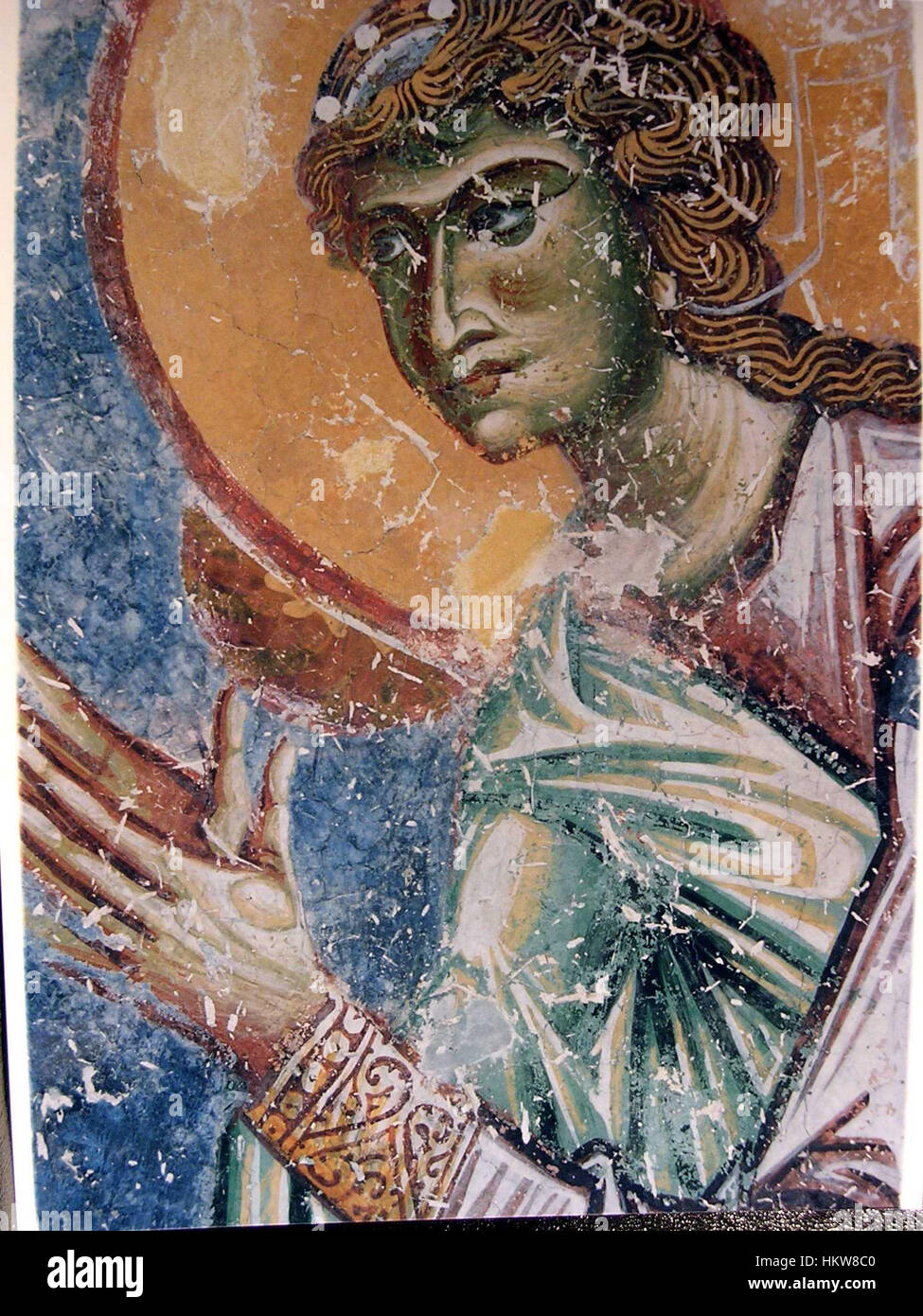 *Freska vo Sv. Georgij vo Kurbinovo 015* is a fresco from the church of ...