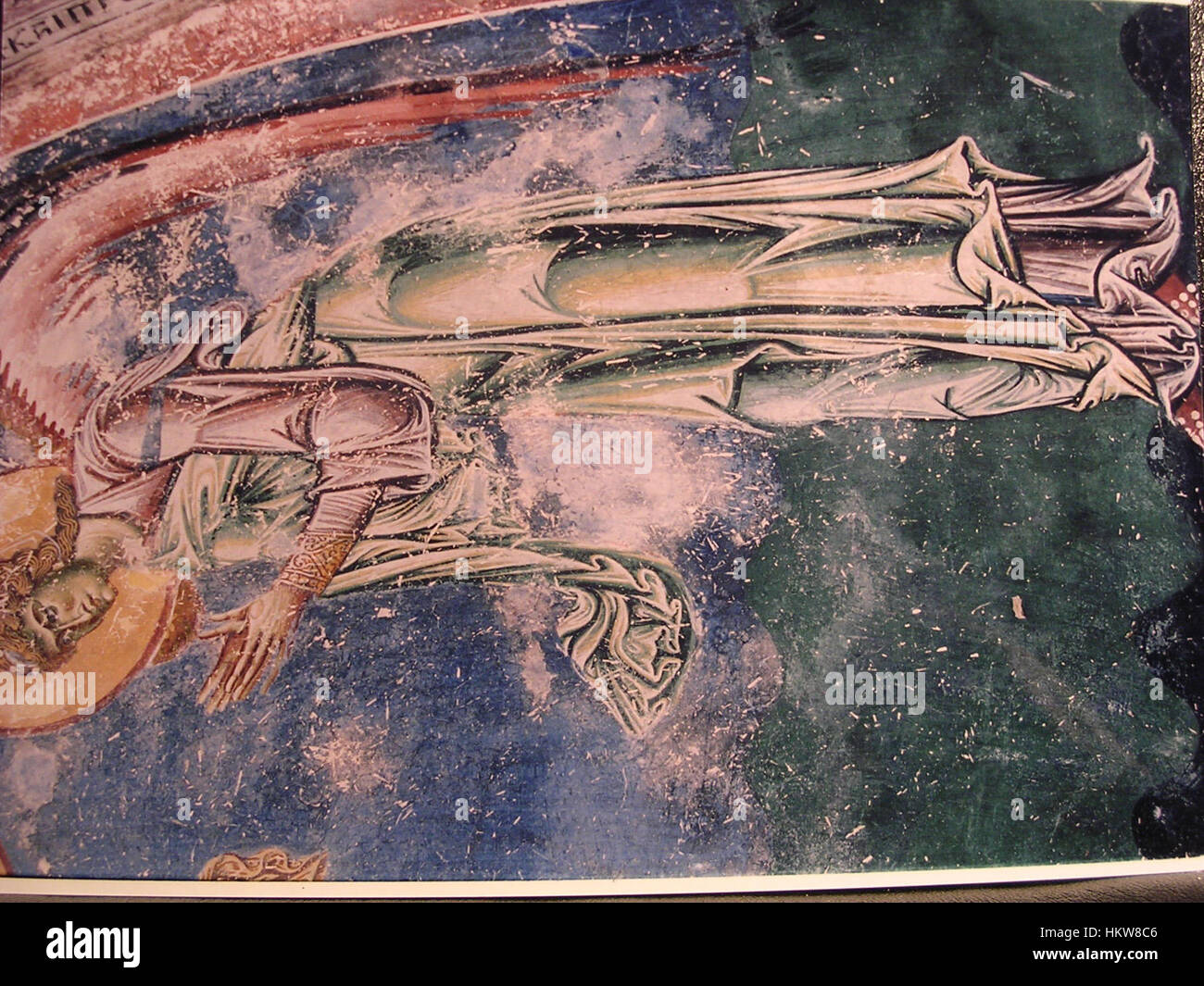 The fresco 'Freska vo Sv. Georgij' from the church of St. George in ...