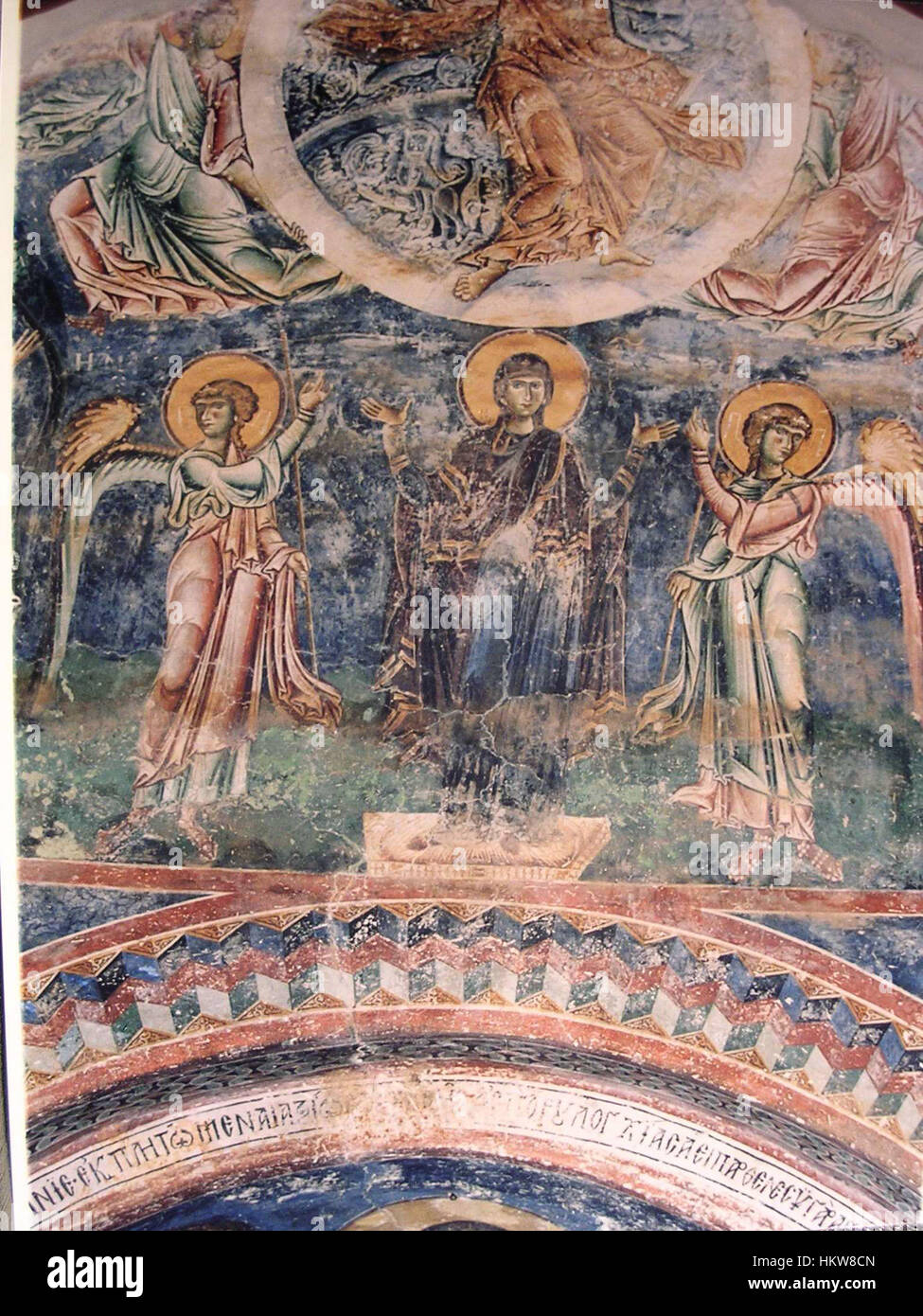 This fresco from the Church of St. George in Kurbinovo, Macedonia ...