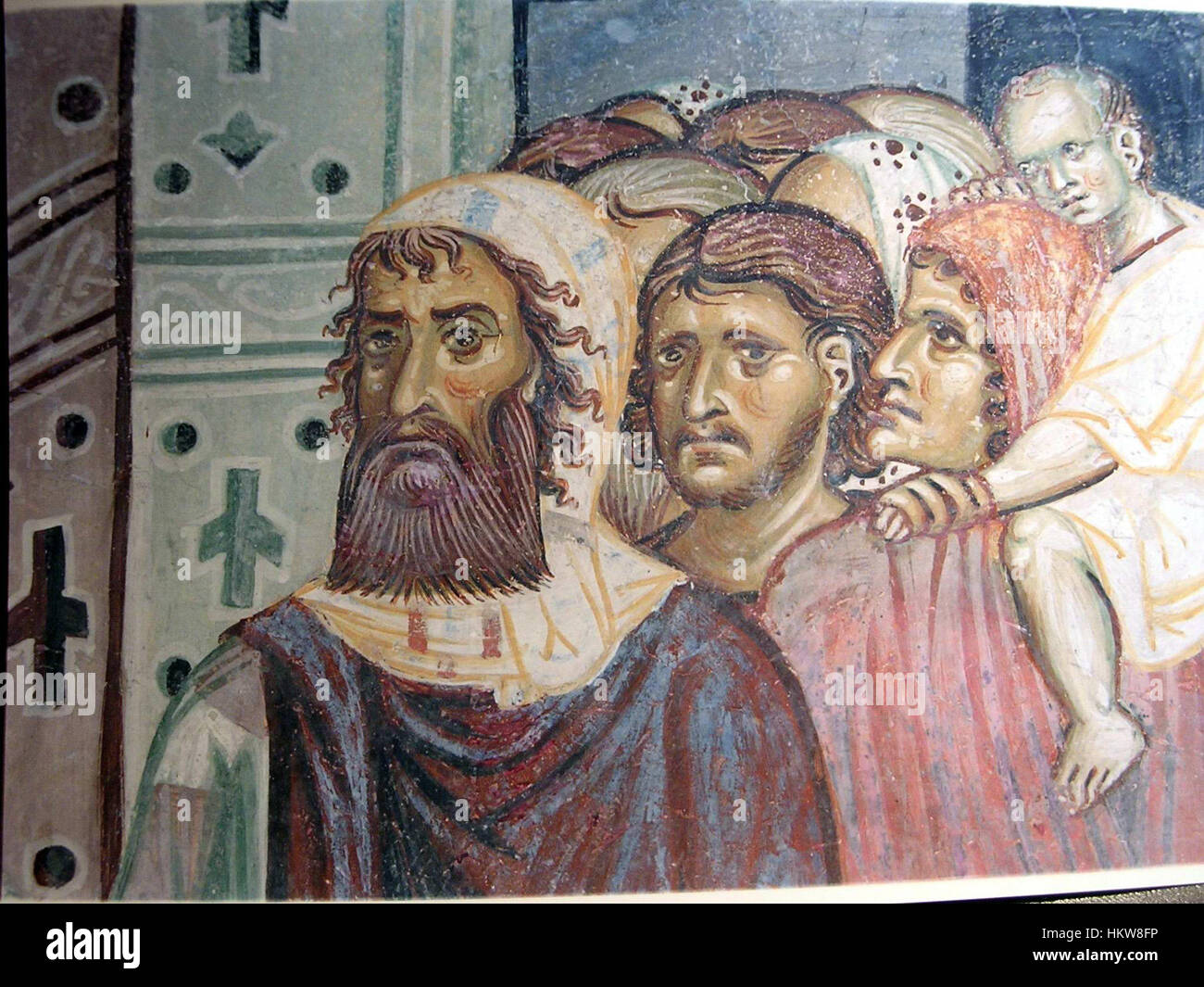 'Freski vo Sv. Pantelejmon od Nerezi 0106' is a fresco from the Church ...
