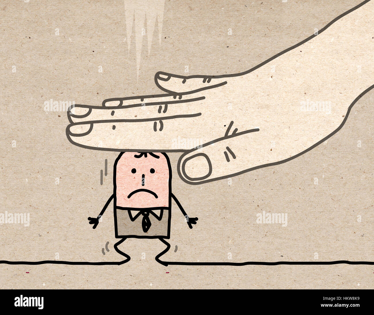 Hand crush hi-res stock photography and images - Alamy